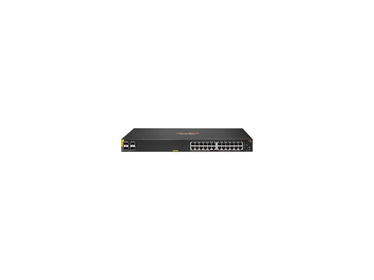 Aruba 6100 24G Class4 PoE 4SFP+ 370W Switch - 24 Ports - Manageable - 3 ...