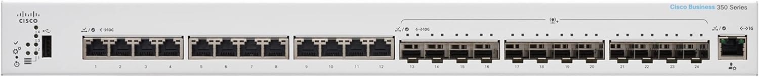 Cisco Business CBS350-12XS Managed Switch | 12 Port 10G SFP+ | 2x10GE ...