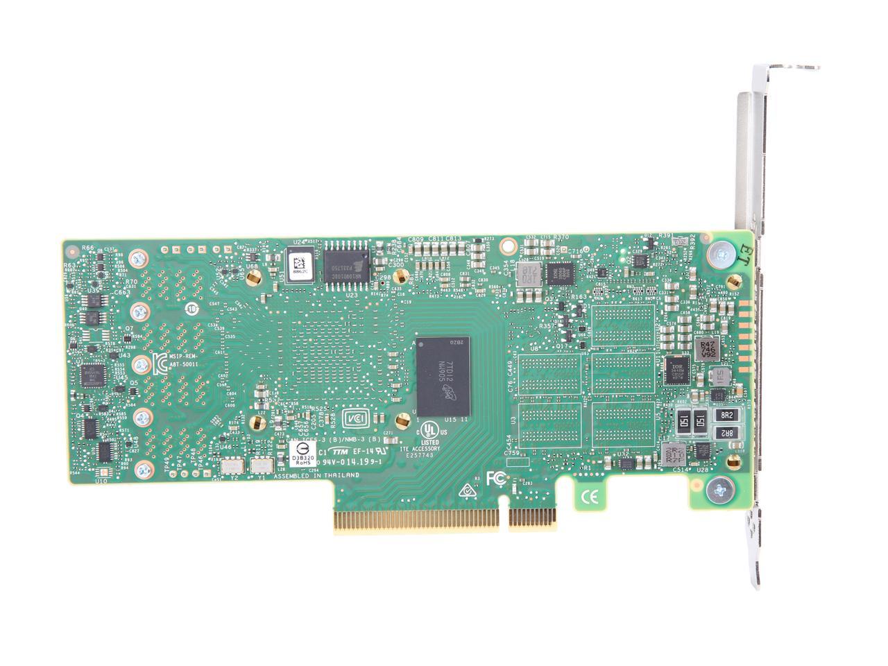 LSI MegaRAID 9400 9460-16i x8 lane PCI Express 3.1 SAS, SATA, PCIe ...
