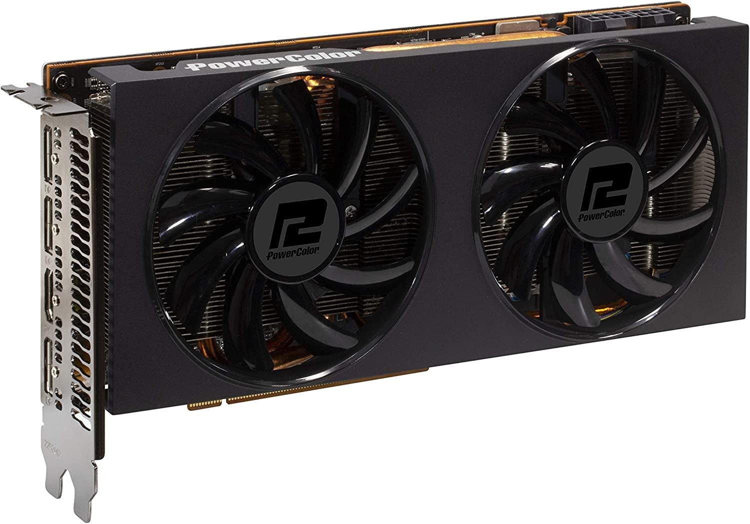 PowerColor Radeon RX 5700 XT 8GB GDDR6 AXRX 5700 XT 8GBD6-3DH AMD GPU ...