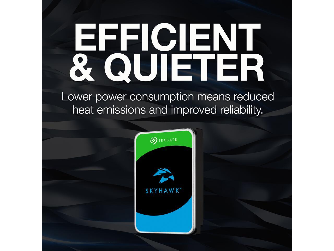 Seagate Skyhawk 6TB Video Internal HDD-3.5 Inch SATA 6Gb/s 256MB Cache ...