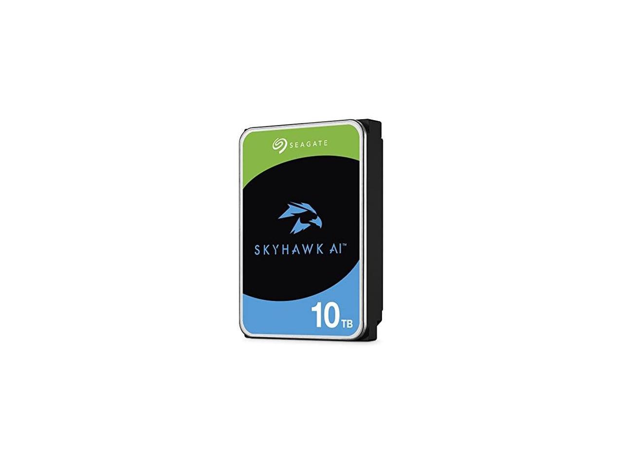 Seagate SkyHawk AI ST10000VE0008 10TB 7200 RPM 256MB Cache SATA 6.0Gb/s ...