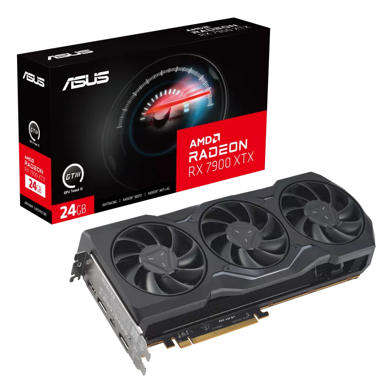 ASUS RX 7900 XTX rx7900xtx 24g AMD GPU - HYPERTEK SYSTEMS B.V