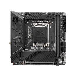 MSI MEG Z690I UNIFY Intel Z690 Chipset LGA1700 Socket Motherboard ...