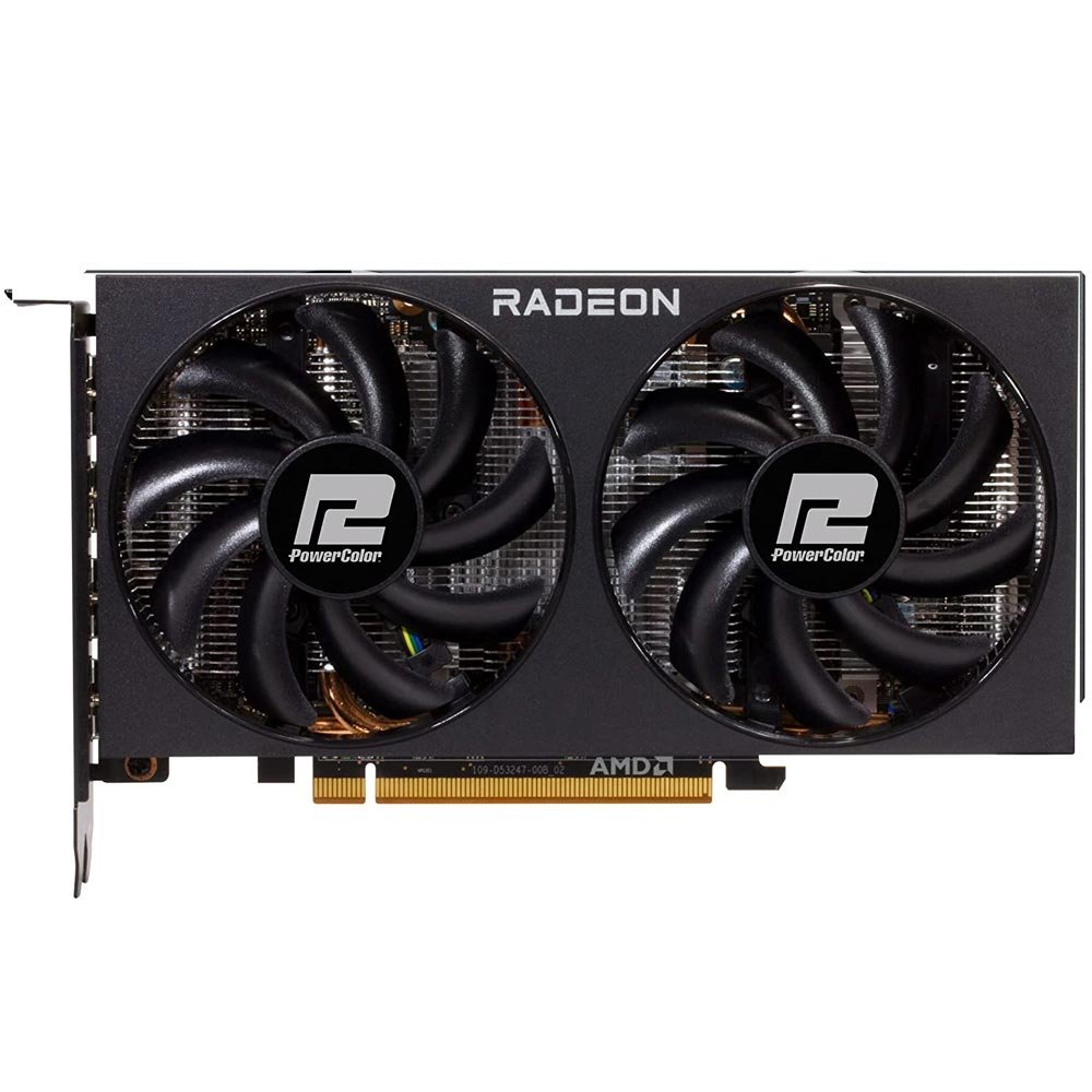 PowerColor Fighter Radeon RX 6600 8GB GDDR6 PCI Express 4.0 ATX Video ...