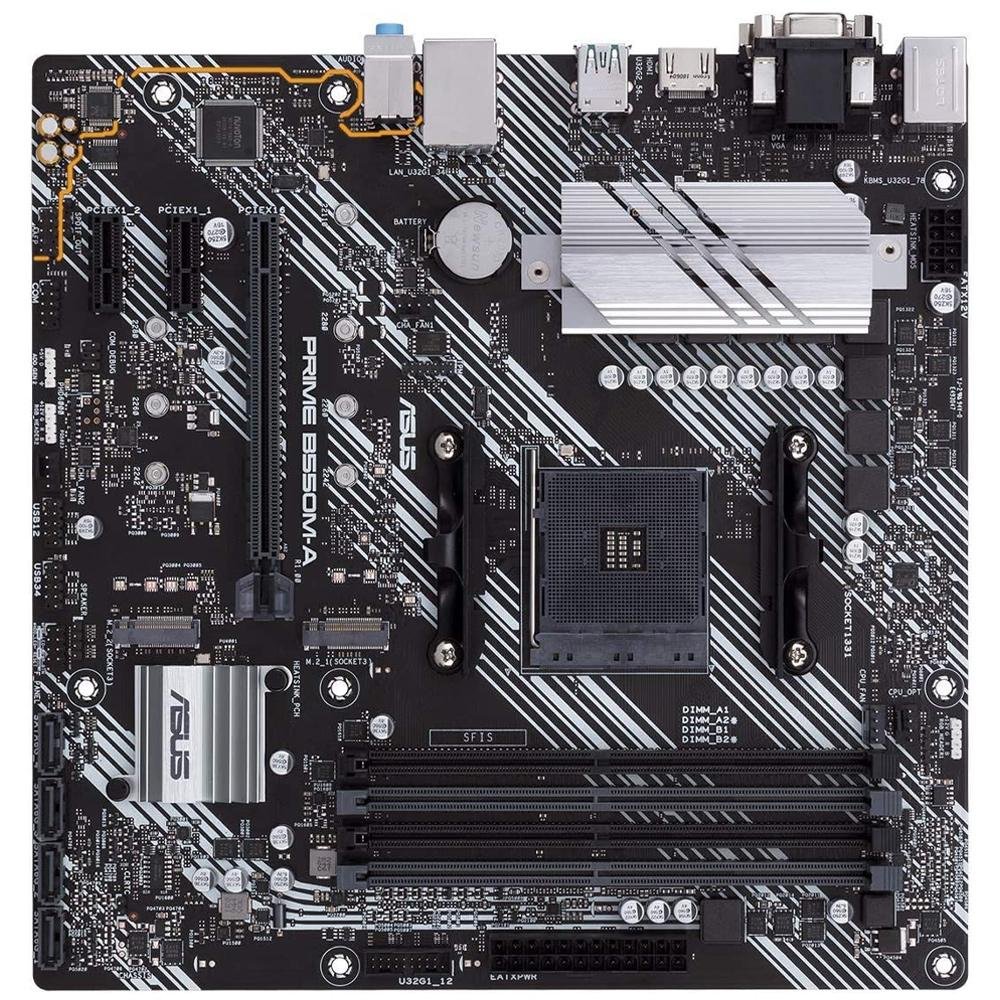 ASUS B550M-PLUS TUF Gaming AMD Ryzen AM4 mATX Motherboard - HYPERTEK ...