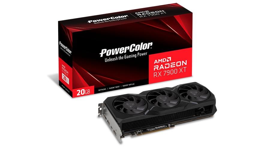 PowerColor RX 7900 XT RX 7900 XT 20G AMD GPU - HYPERTEK SYSTEMS B.V