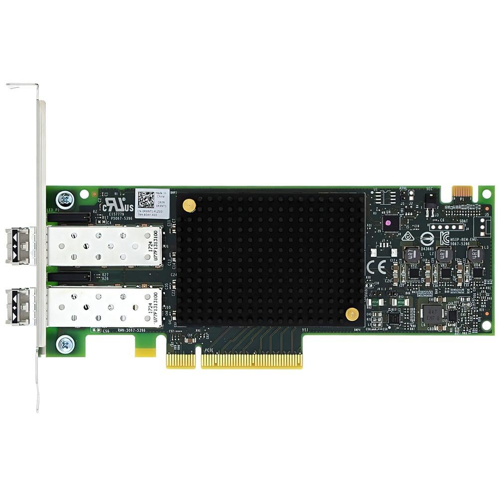 Emulex LPe31002-AP Gen6 16GFC Dual port FC Host Bus Ethernet Converged ...