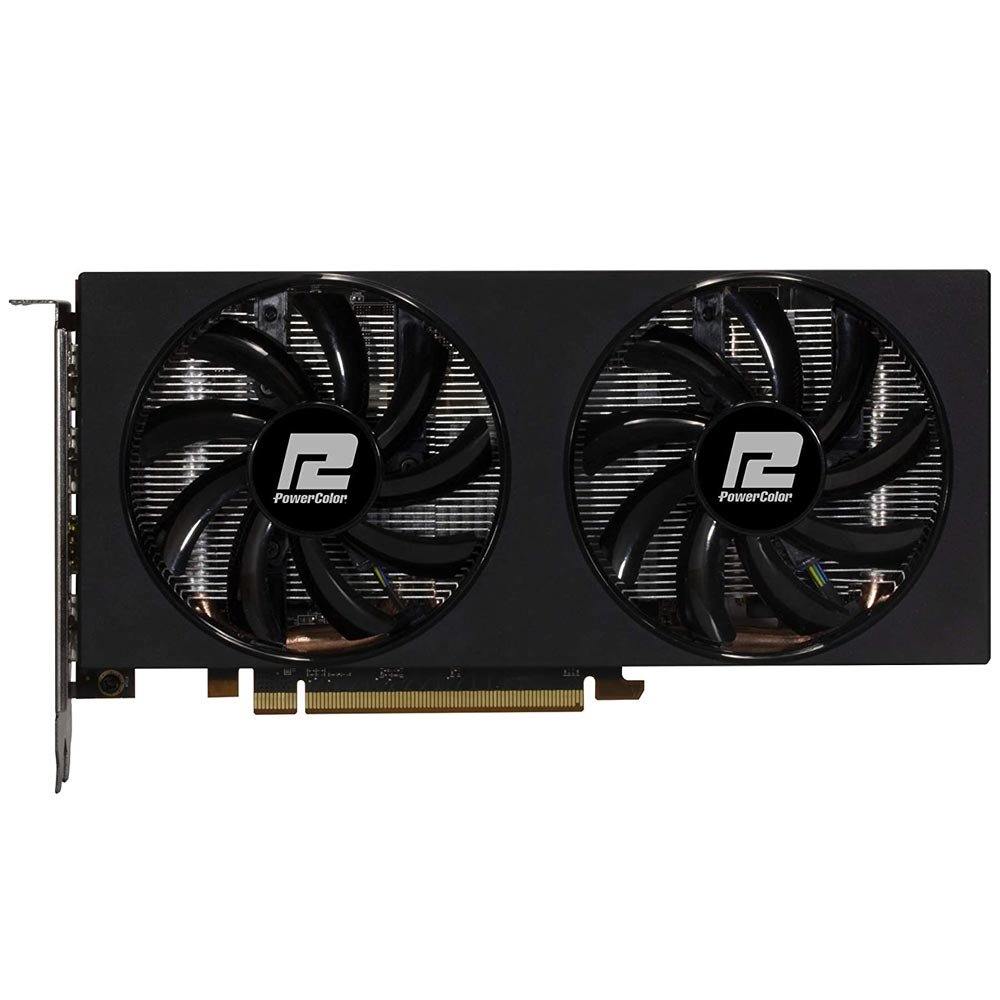 PowerColor Radeon RX 5600 XT 6GB GDDR6-14 AXRX 5600 XT 6GBD6-3DHV2 OC ...