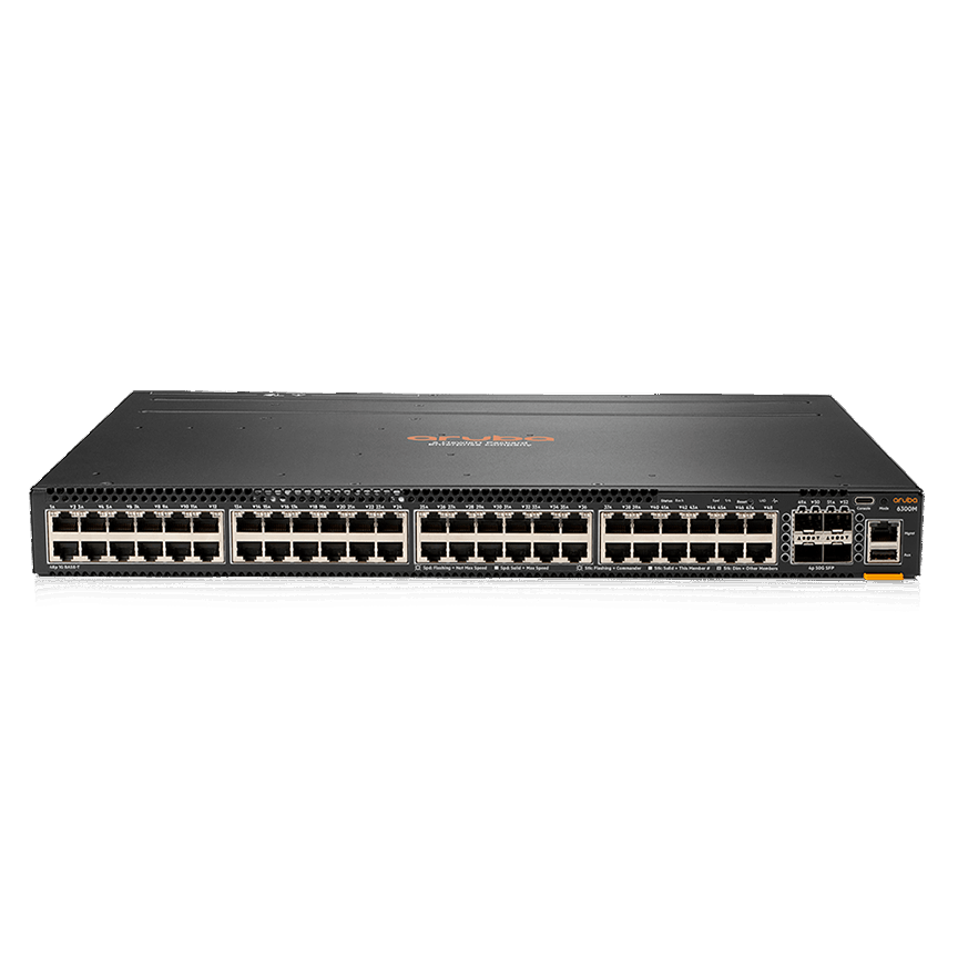 Aruba 6300M 48-port 1GbE and 4-port SFP56 Switch JL663A - HYPERTEK ...