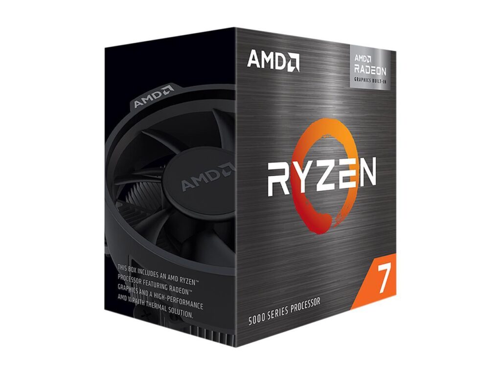 AMD Ryzen 7 5700G - Ryzen 7 5000 G-Series Cezanne (Zen 3) 8-Core 3.8 ...