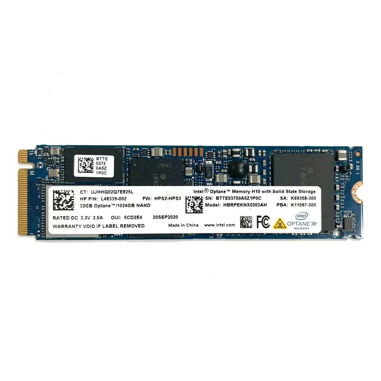 Intel Optane H10 256 Gb Solid State Drive - M.2 2280 Internal - Pci ...