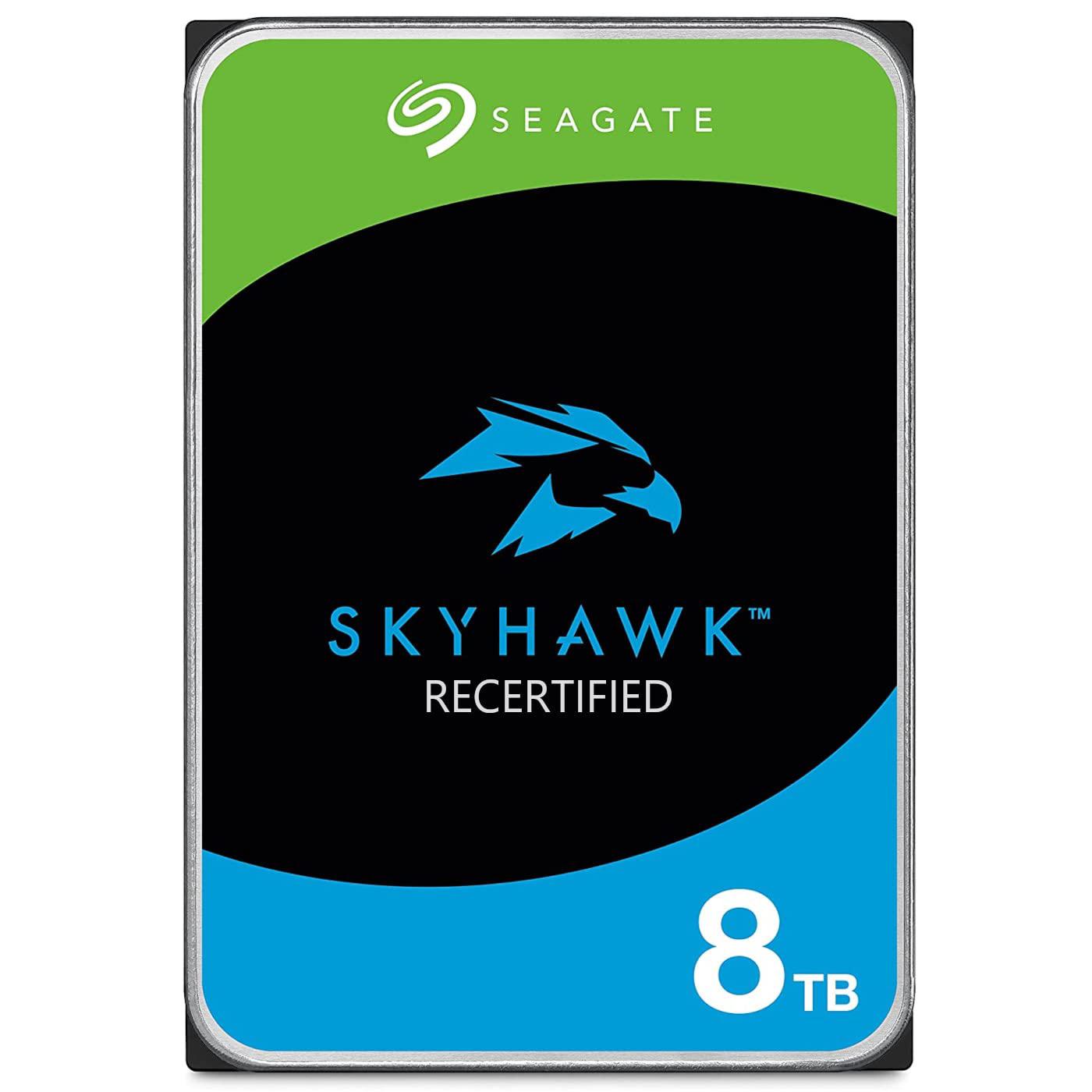 SEAGATE SKYHAWK 8TB 7200RPM 256MB SATA3 ST8000VX009 24/7 HDD - HYPERTEK ...